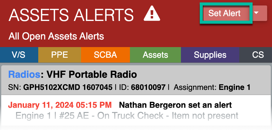 Assets module settings