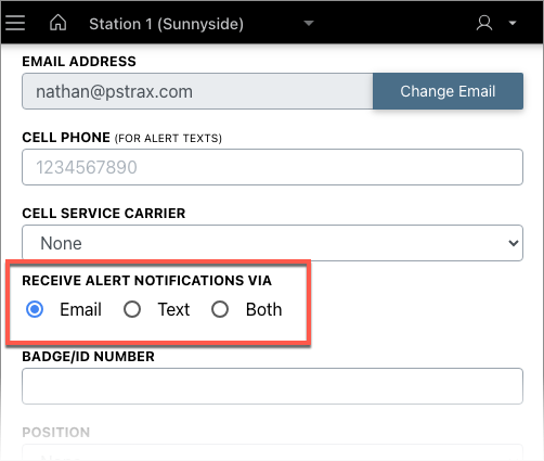 Text notification issues for some carriers in PSTrax